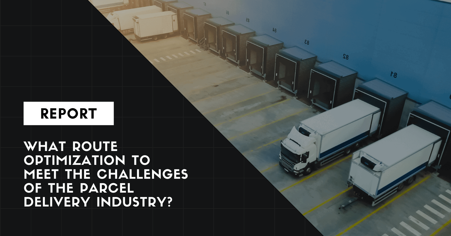 What route optimization to meet the challenges of parcel delivery industry?