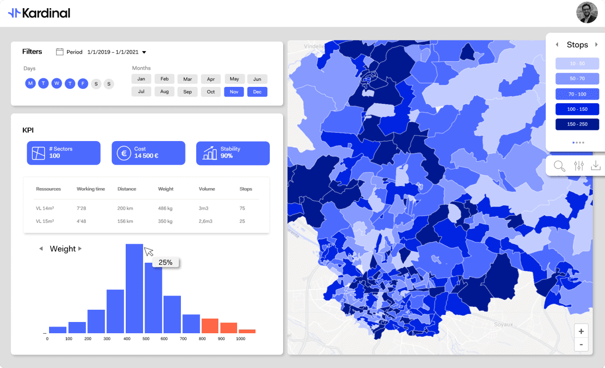 Parcel Delivery Optimization Platform - Better operational performance