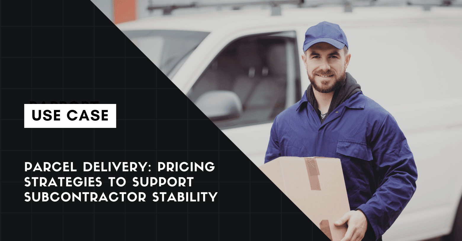 Parcel Delivery: Pricing strategies to support subcontractor stability